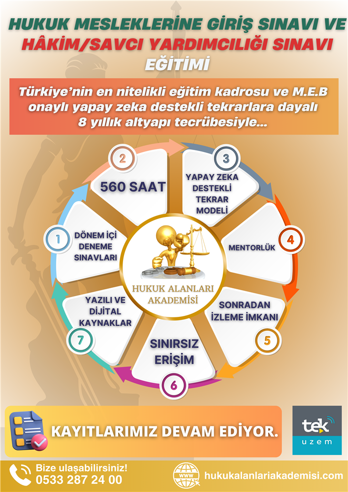 HMGS - HÂKİM/SAVCILIK ÇİFTE PAKET / TEKUZEM - TEK UZAKTAN EĞİTİM ...