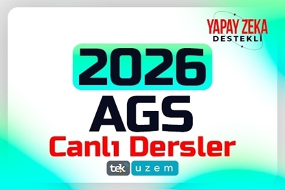 2026 MEB AGS En İyi Online Kurs / TEKUZEM / Milli Eğitim Akademisi Giriş Sınavı (AGS) Online ...